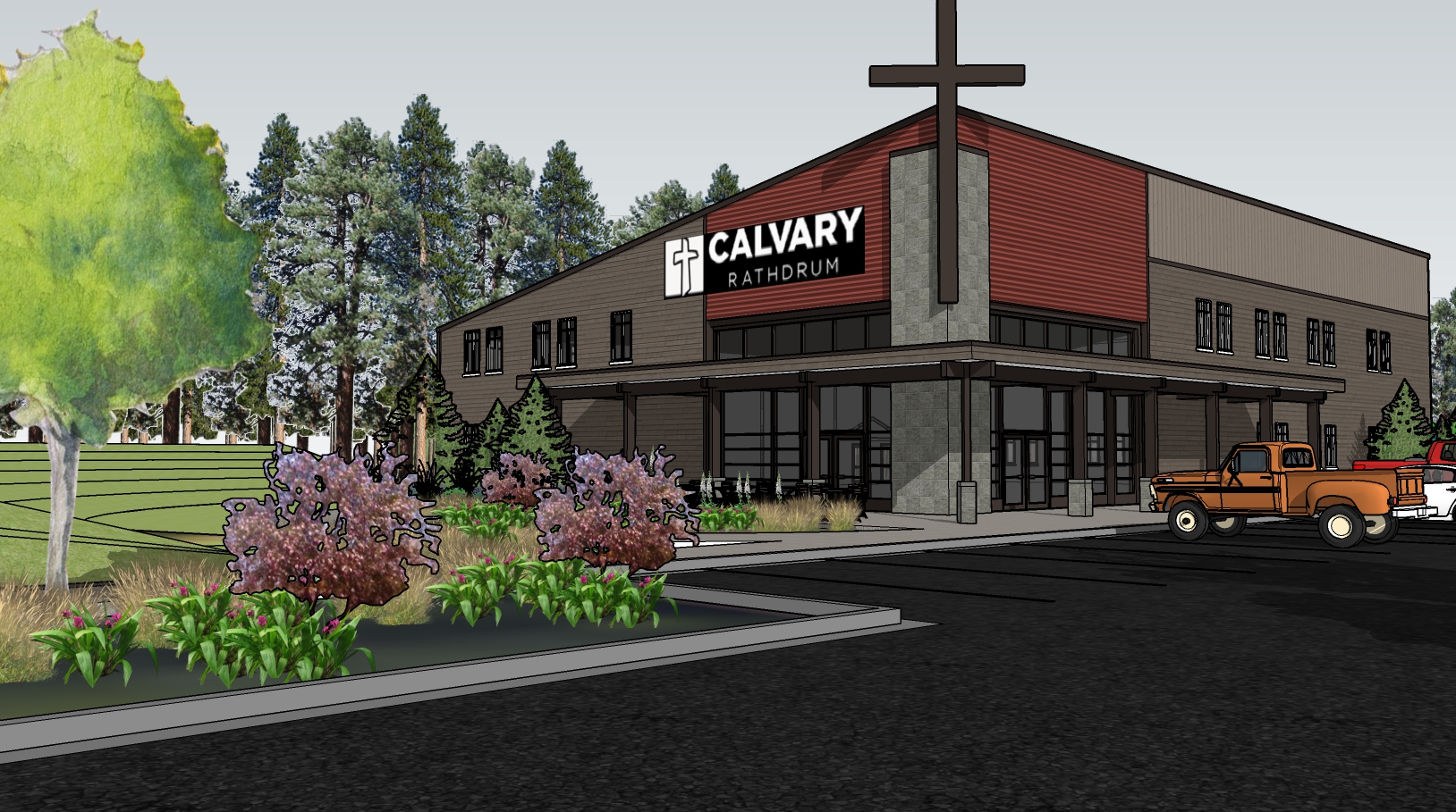 Calvary Rathdrum - Rathdrum, ID - Mountain West Architecture